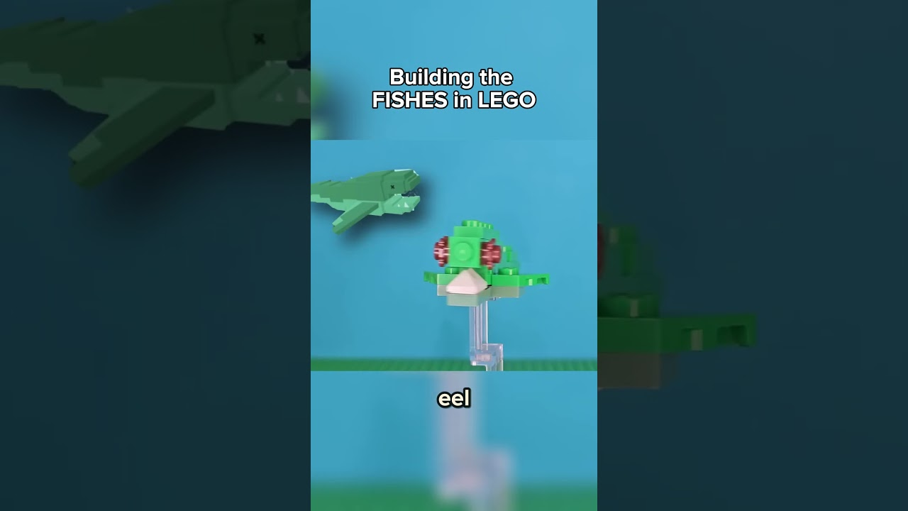 I built the fishes from 99 Nights in the Forest in LEGO... 🐟 - BrickHubs